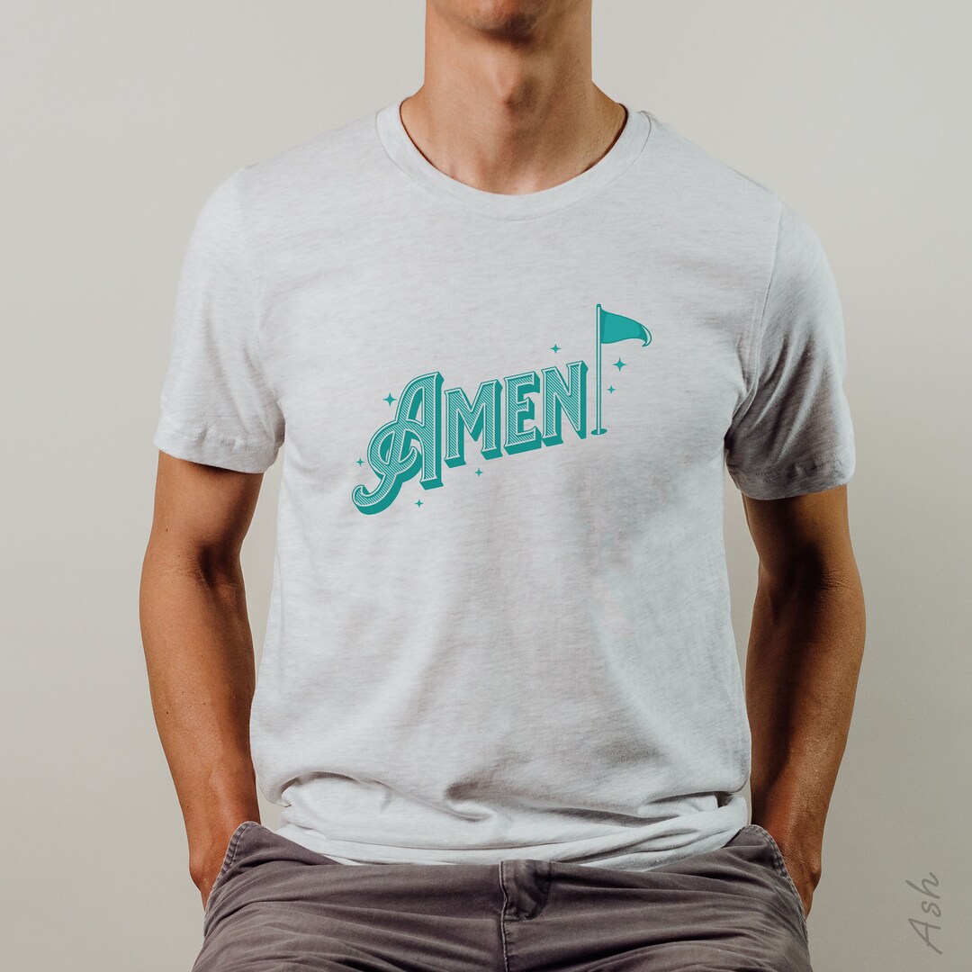 Golf Shirt, Amen Golf Tshirt, Golf Azalea Golf Shirt, Golf Tournament ...