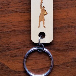 Personalized Male Cheerleader Keychain Cheerleader Gift | Etsy