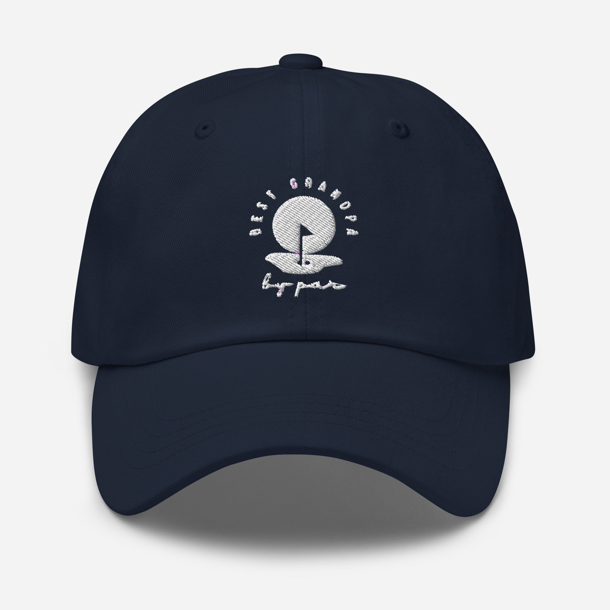 Best Grandpa by Par Hat - Navy / Best Grandpa by Par Golf Hat / Golf ...
