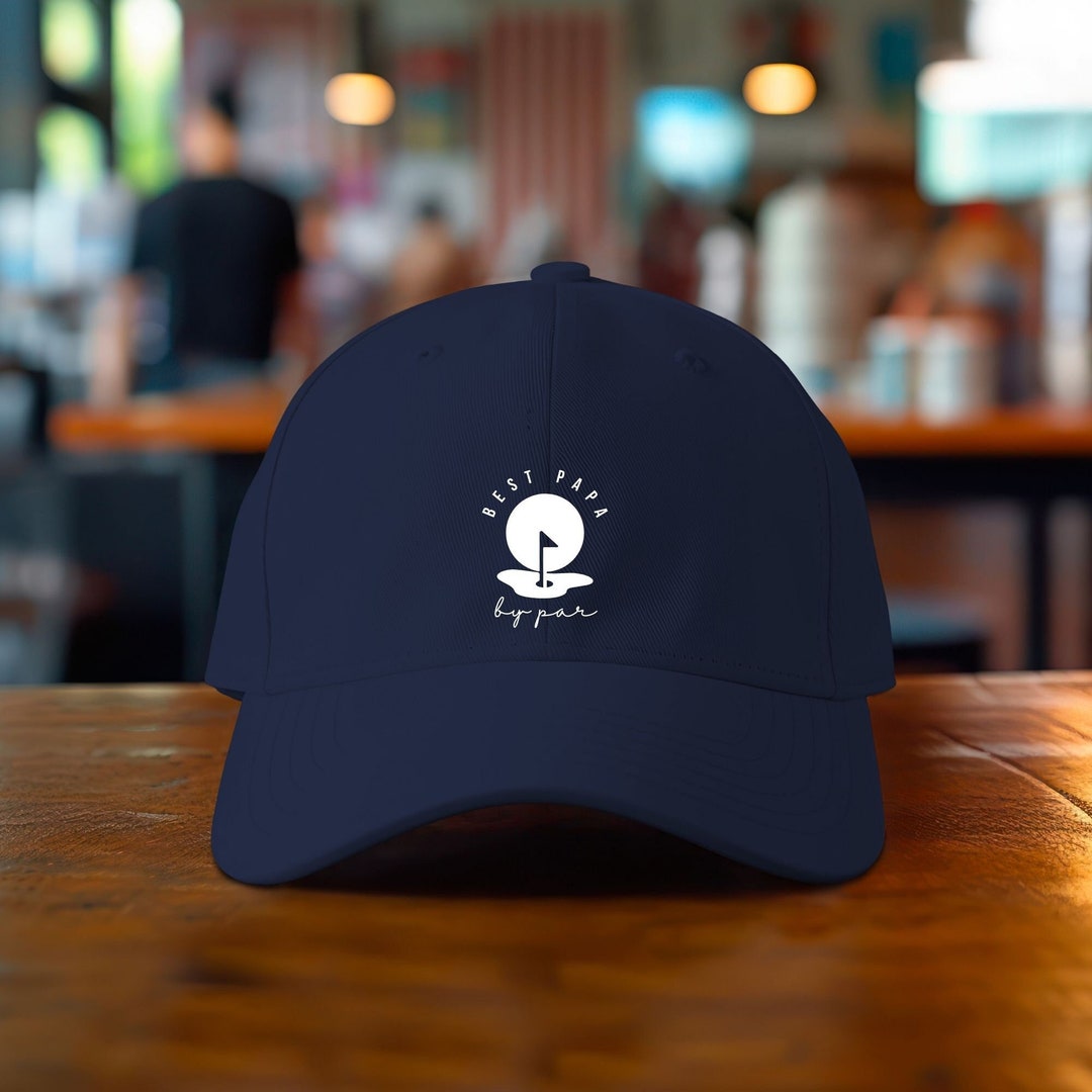 Best Papa by Par Hat - Navy / Best Papa by Par Golf Hat / Golf Papa ...