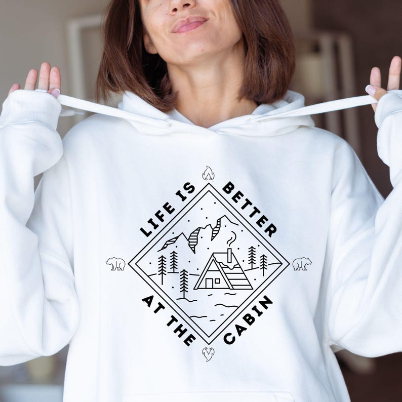 Life is Better at the Cabin SVG, Cabin SVG, Summer Svg, Cabin Life Svg ...