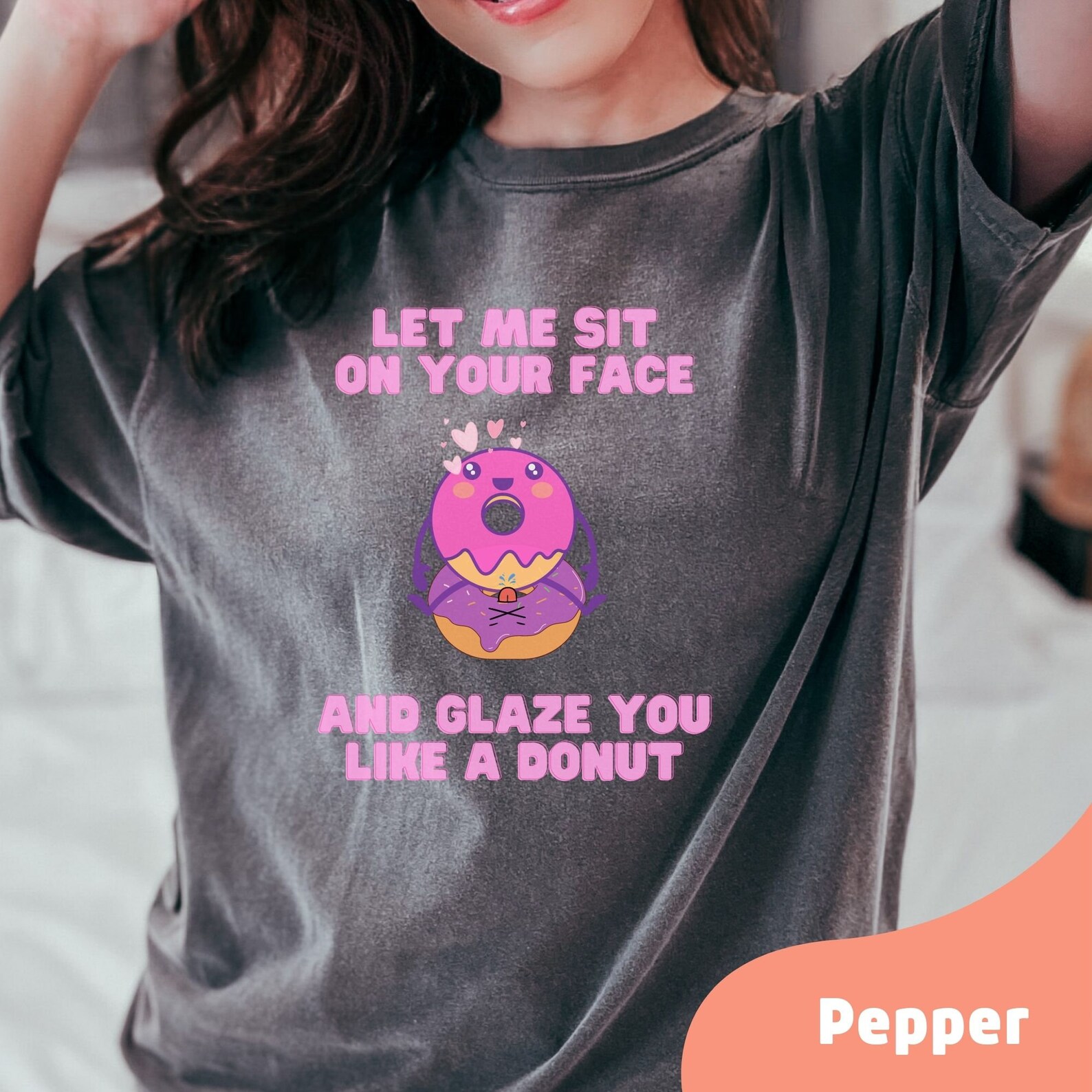 Funny Rude Sit on Your Face Donuts T-shirt, Onlyfans Adult Shirt, Girls ...