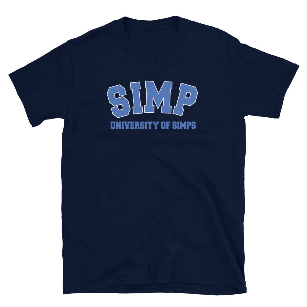 Simp Simp University Unisex T-shirt Simp Shirt - Etsy UK