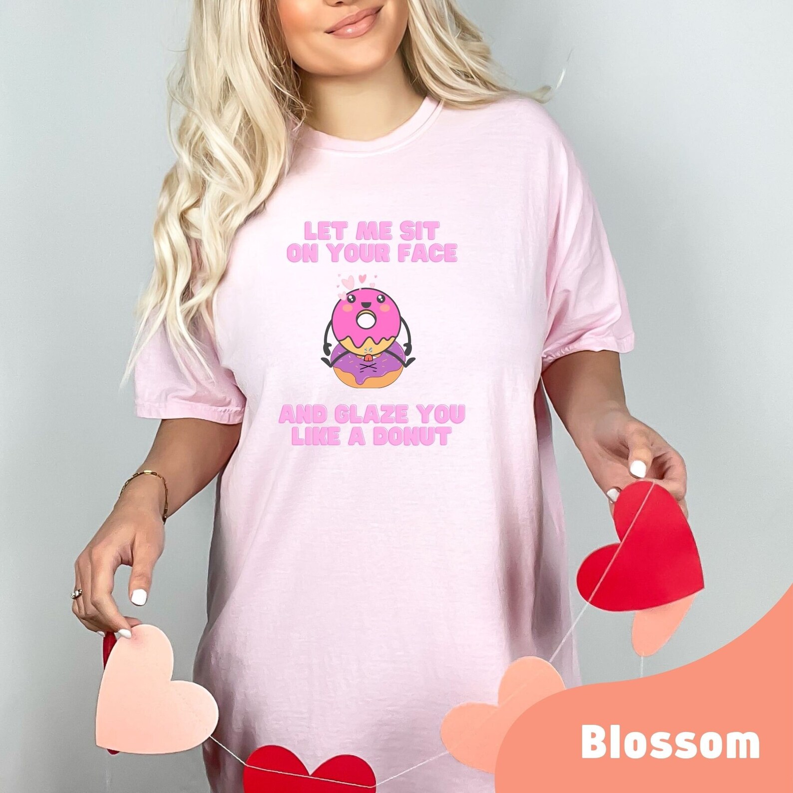 Funny Rude Sit on Your Face Donuts T-shirt, Onlyfans Adult Shirt, Girls ...
