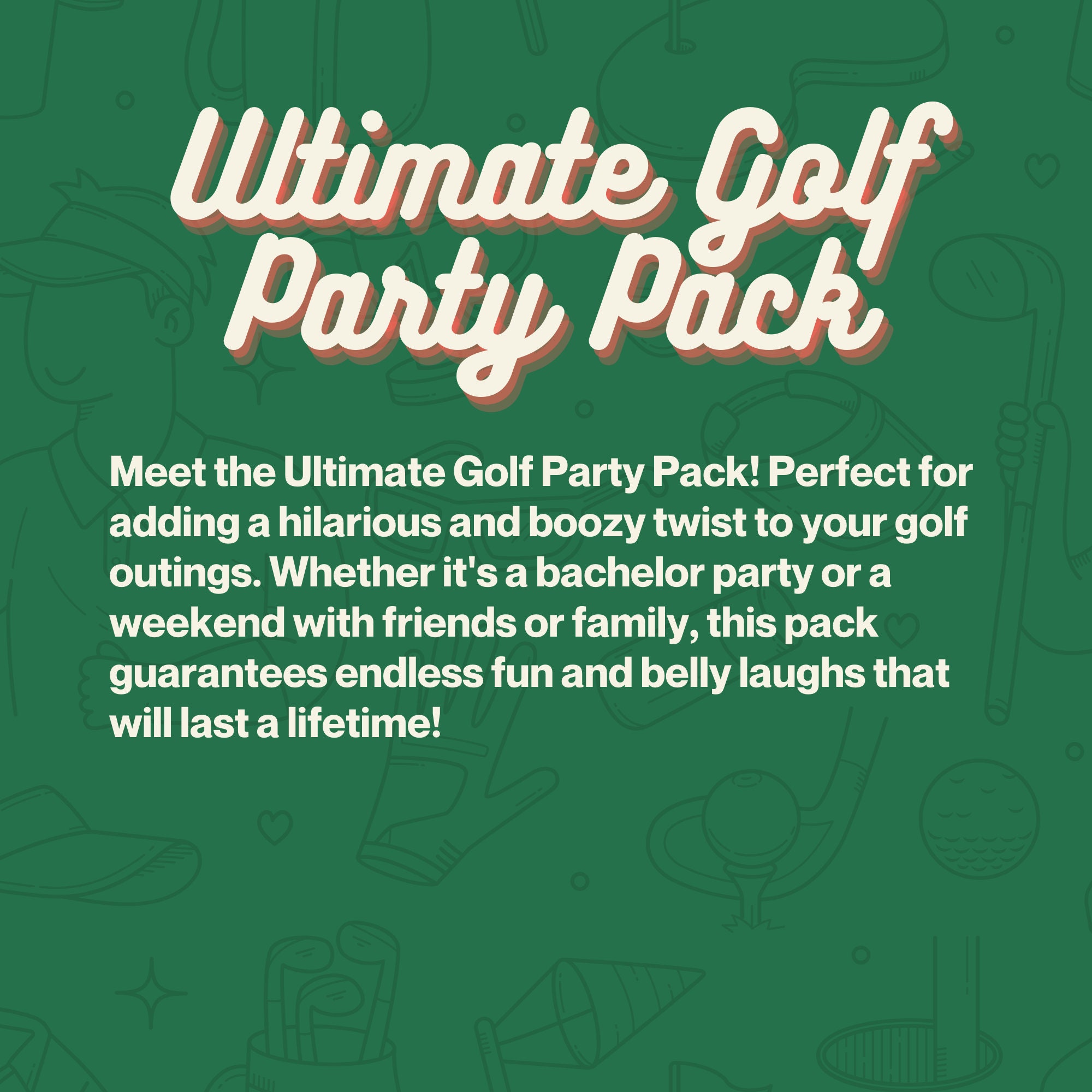 Golf Party Games Ultimate Bundle – Hilarious & Boozy Printable Golf ...