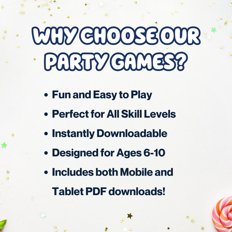 Ultimate Kids Party Game Extravaganza - Digital Download Fun Pack ...