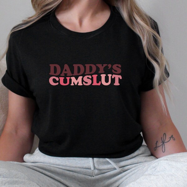 Daddy Whore Shirt - Etsy