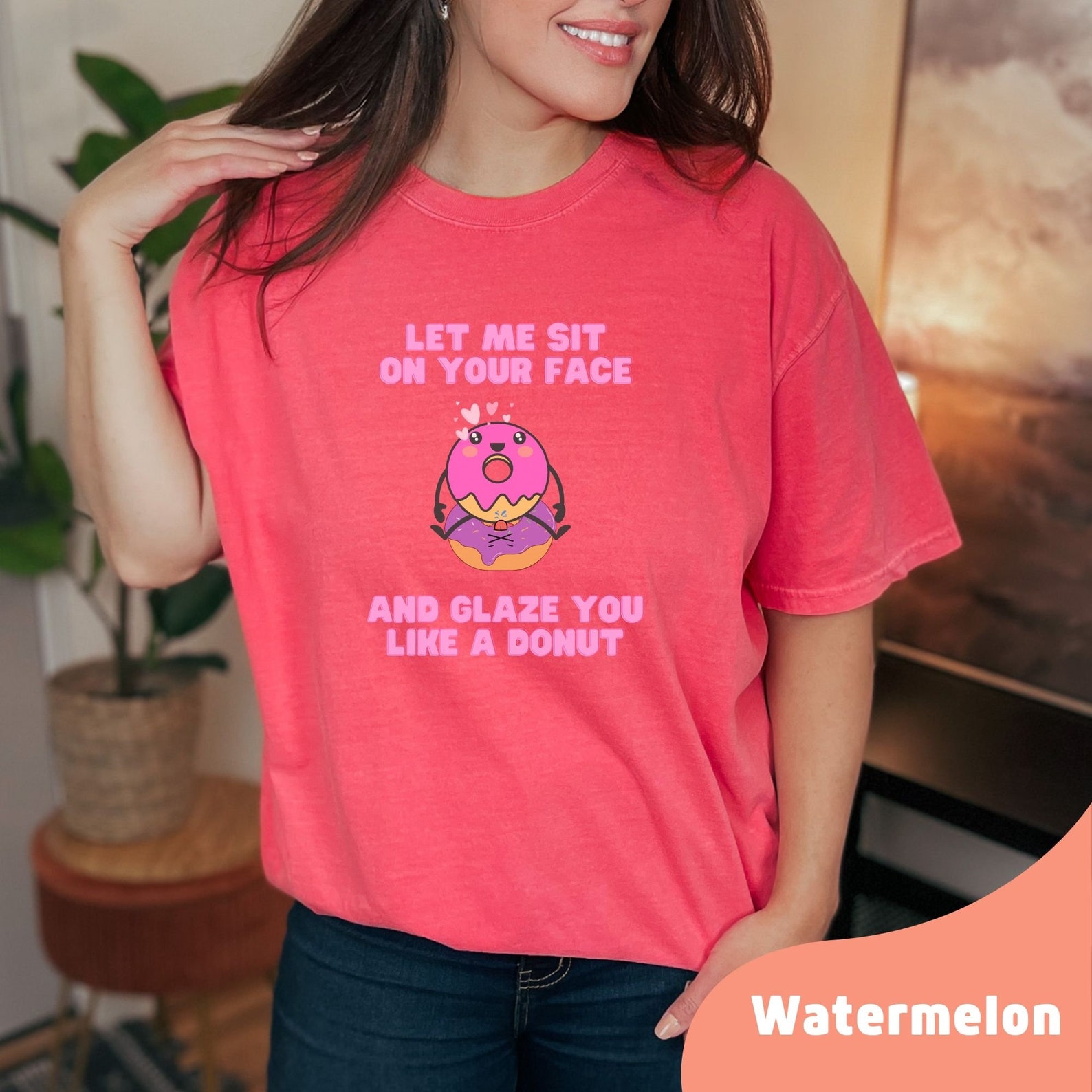 Funny Rude Sit on Your Face Donuts T-shirt, Onlyfans Adult Shirt, Girls ...