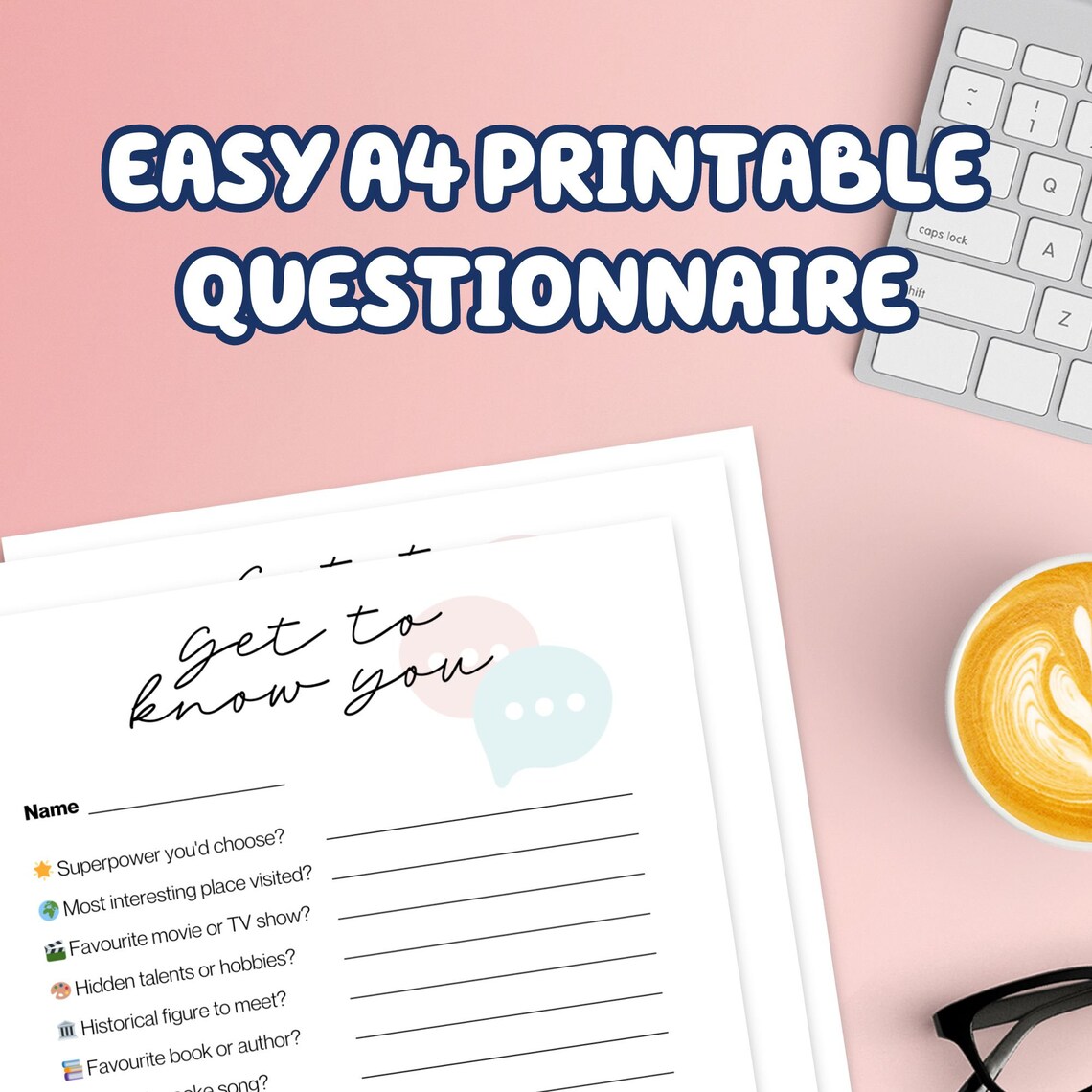 Staff Party Games, Get to Know You Icebreaker Questions and Team ...