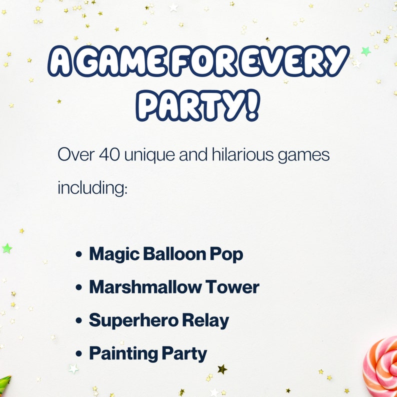 Ultimate Kids Party Game Extravaganza - Digital Download Fun Pack ...