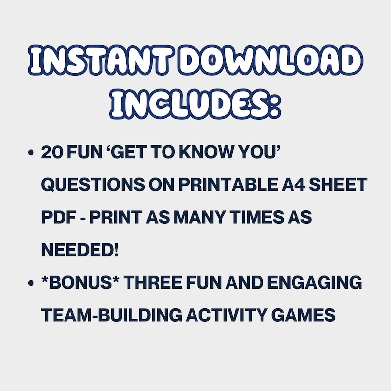 Get to Know You Questions| Fun Icebreaker Survey | Coworker About Me ...