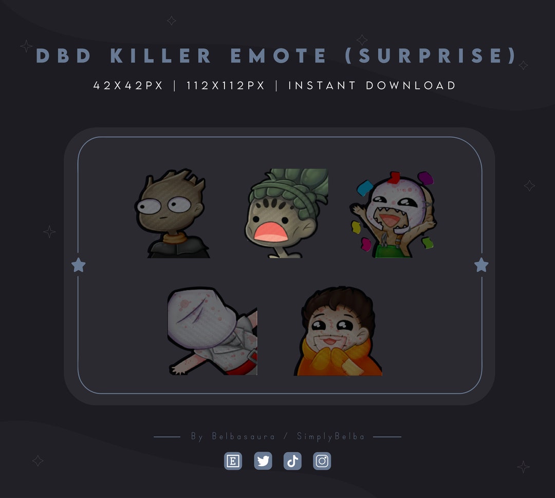 DBD Killer Hag Emote individual instant Digital Download - Etsy