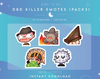 DBD Killer Hag Emote individual instant Digital Download - Etsy