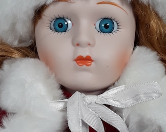 Large Porcelain Doll - Etsy