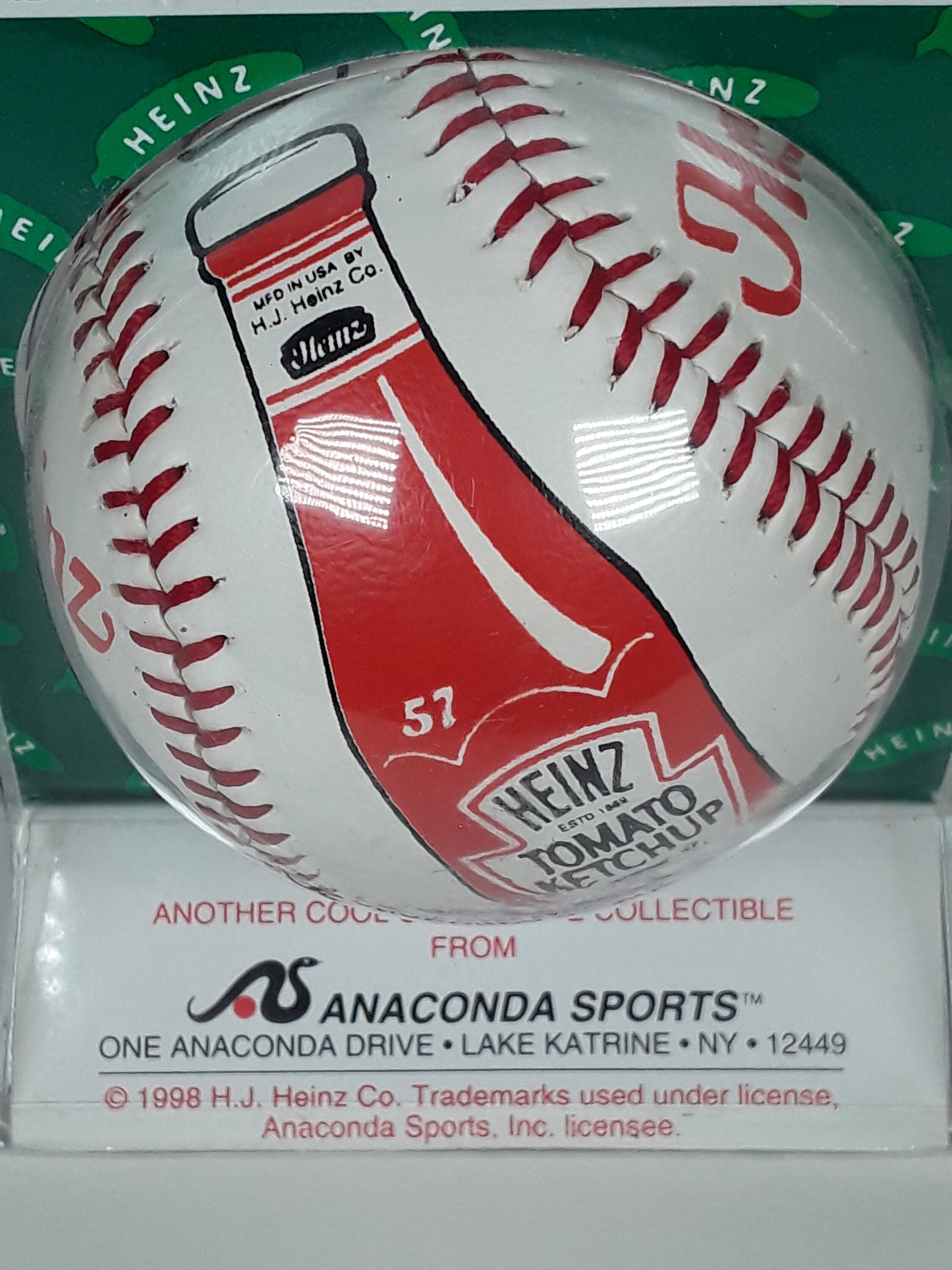 Heinz Rare Tomato Ketchup Collectible Baseball FREE SHIPPING - Etsy