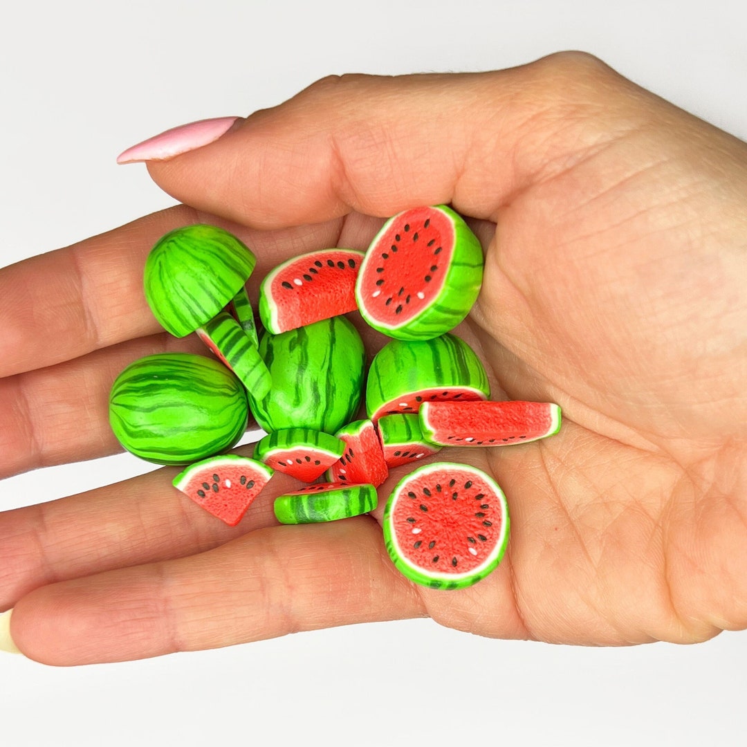 Dollhouse Watermelon - Miniature Watermelon - Dollhouse Miniature ...