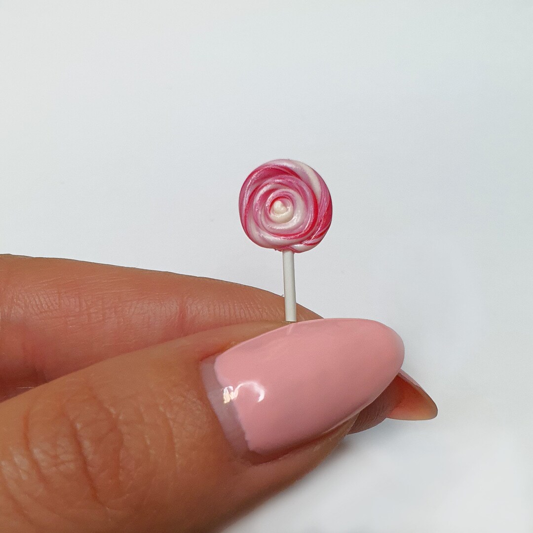 Dollhouse Lollipops - Miniature Lollipop for Dolls - Dollhouse Candy ...