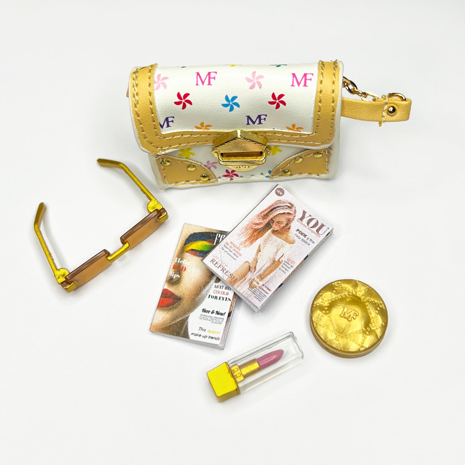 Printable Mini Fashion Magazines – 1:6 Scale DIY Dollhouse Digital ...