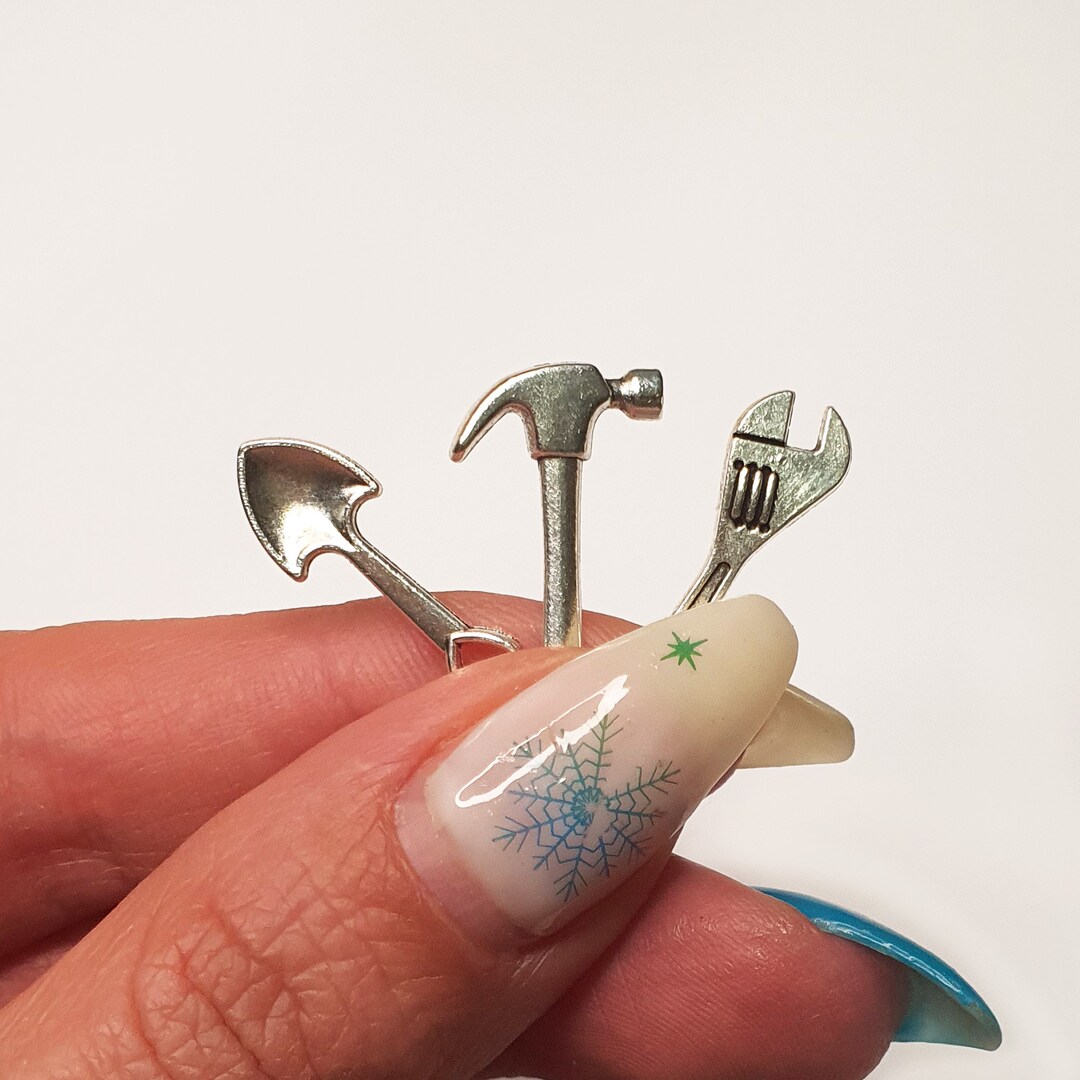 Dollhouse Tools - Miniature Tools - Dollhouse Hammer, Shovel ...