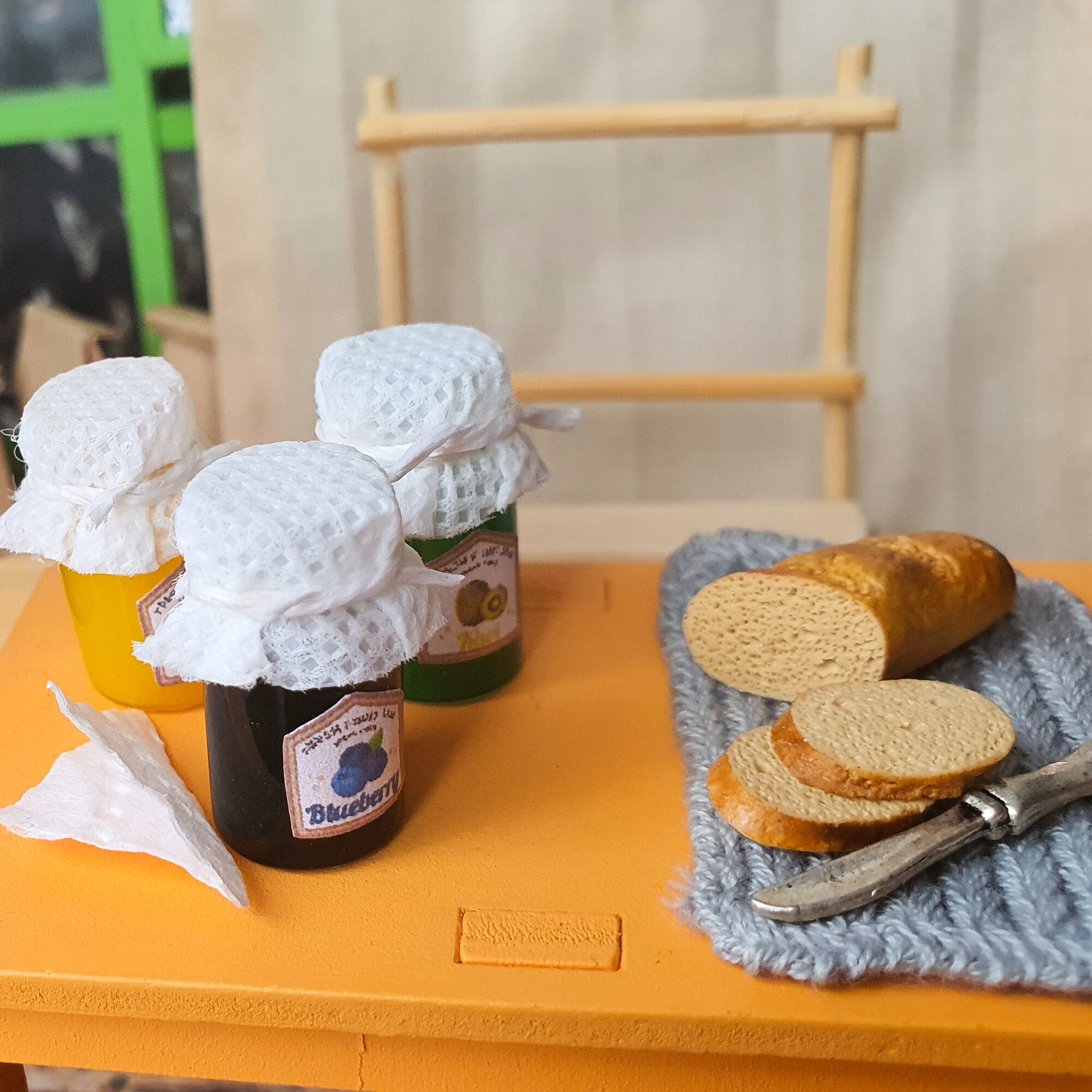 Dollhouse Jam/marmalade Jars Miniature Jars Miniature - Etsy