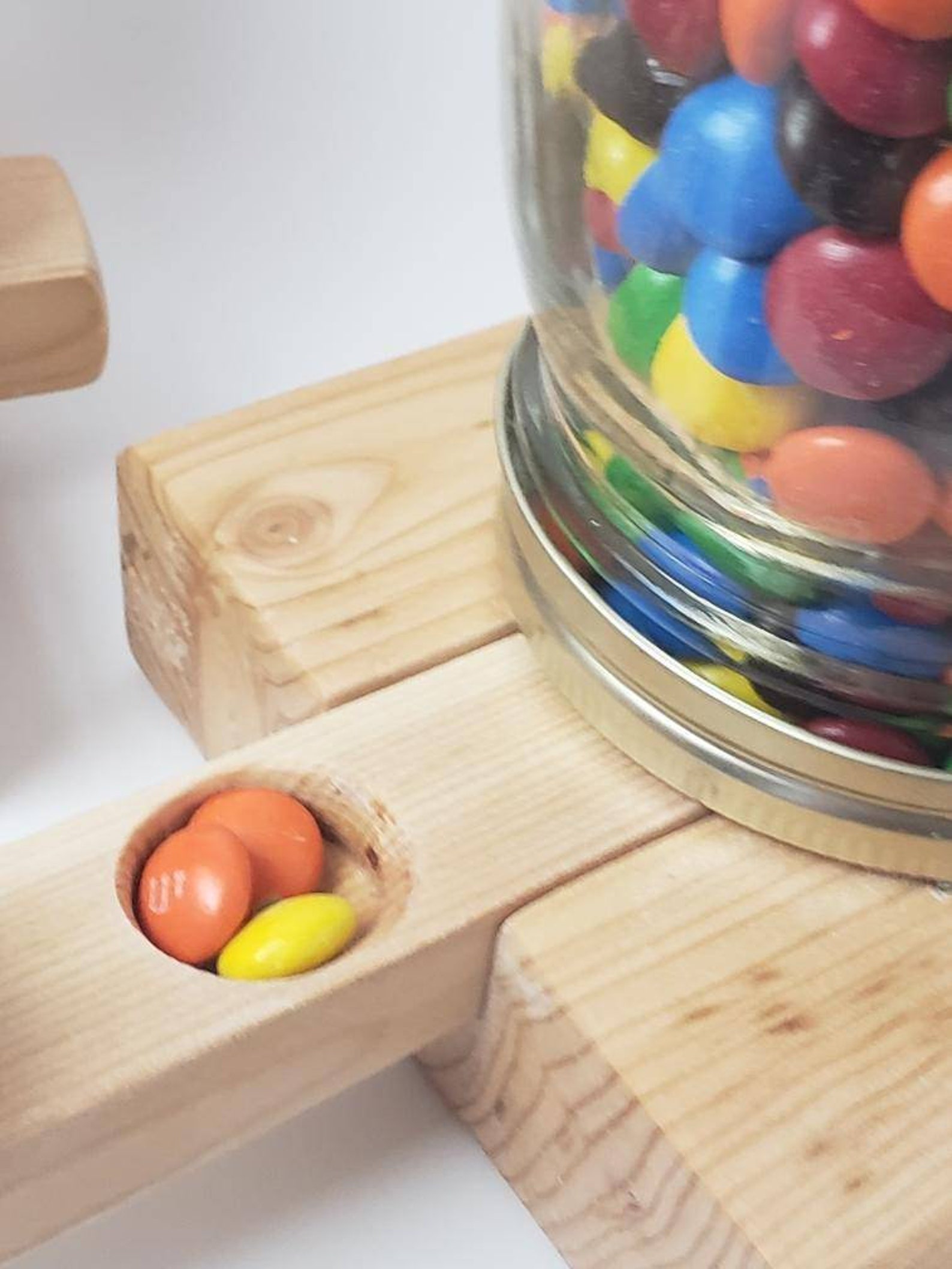 Wooden Candy Dispenser - Etsy