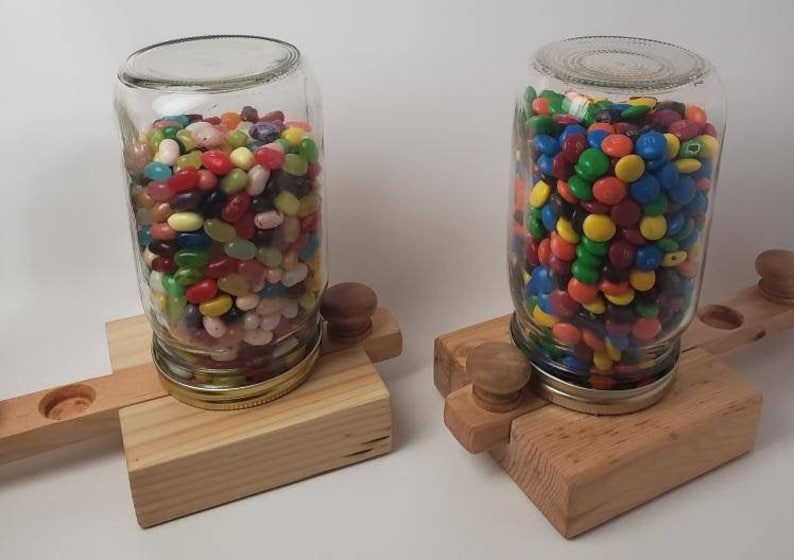 Wooden Candy Dispenser - Etsy