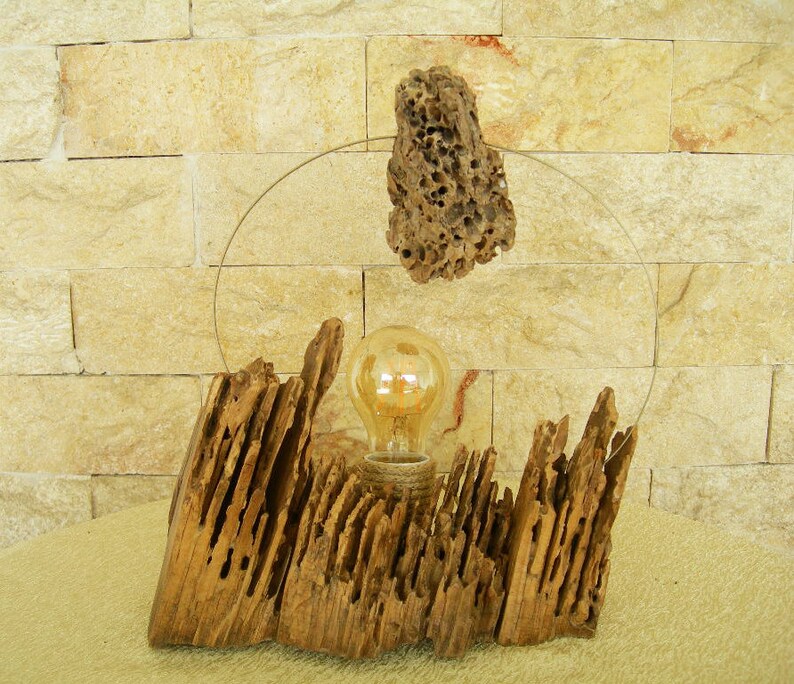 Unique Driftwood Lamptree Bark Lamp Sculpture Wood Lamp - Etsy