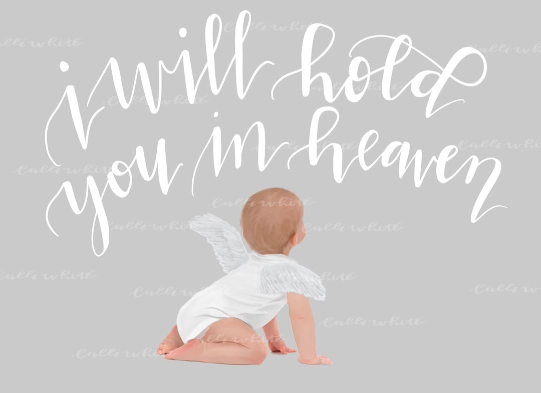 DIGITAL FILE Angel Baby, Miscarriage, Child Loss, Keepsake Baby ...