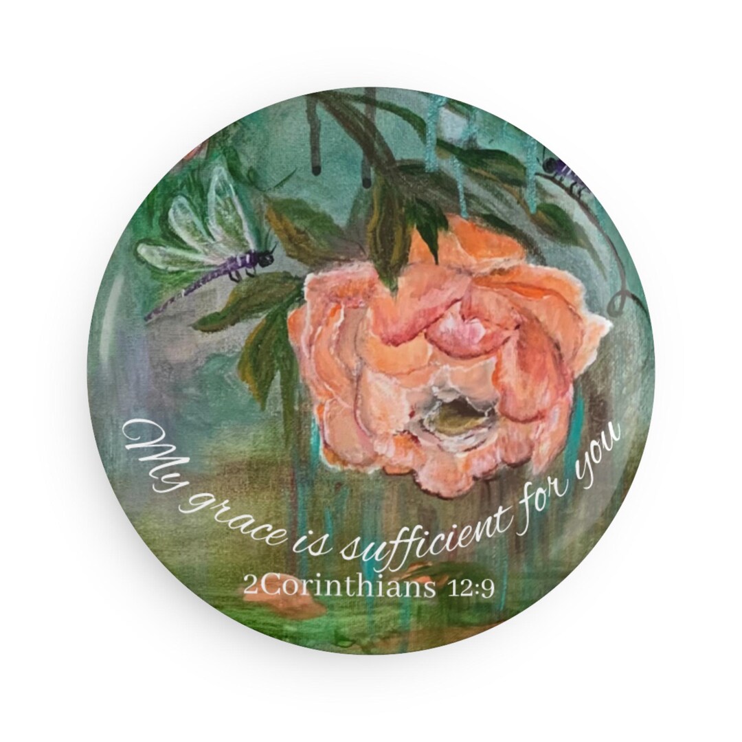 His Grace is Sufficient Magnet: Inspirational Christian Gift - Etsy