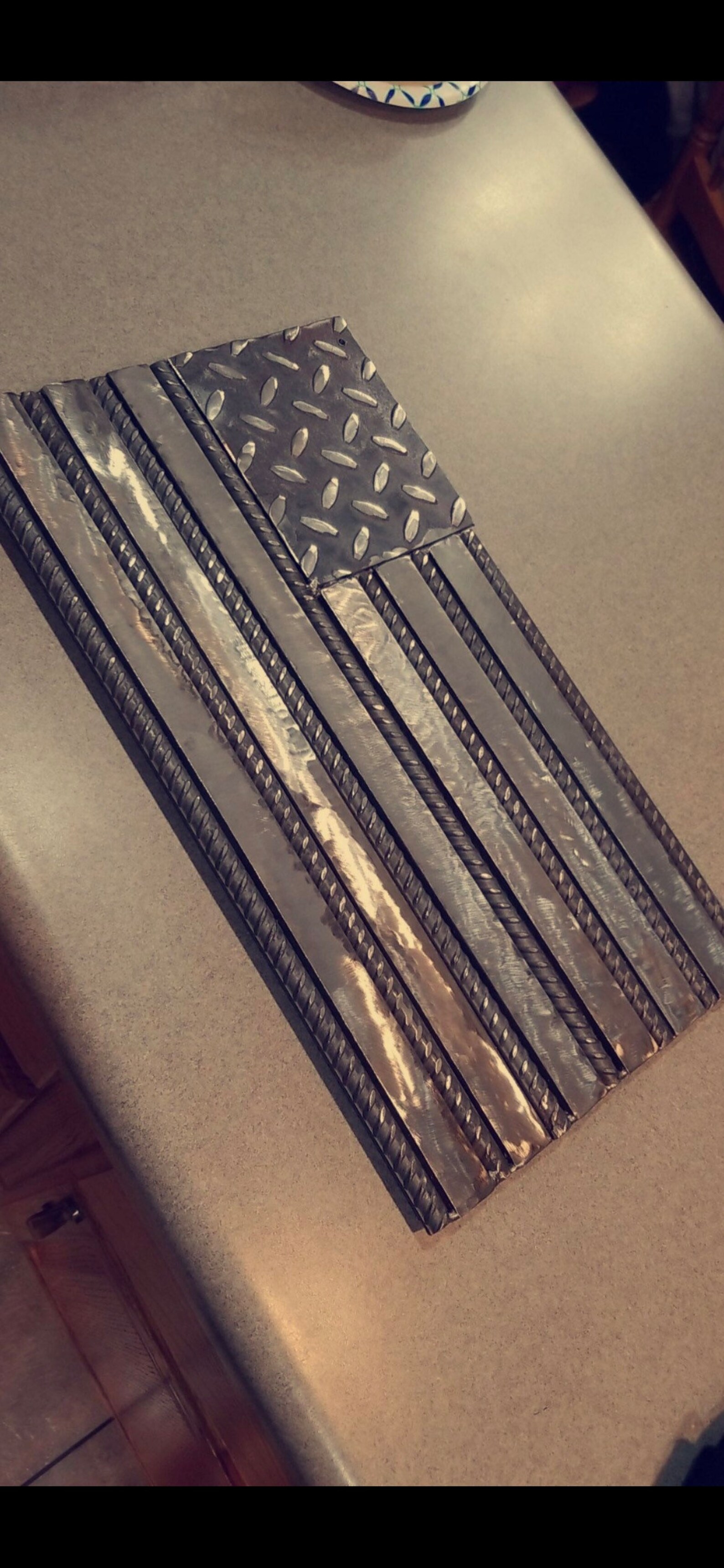 Custom Steel American Flag - Etsy