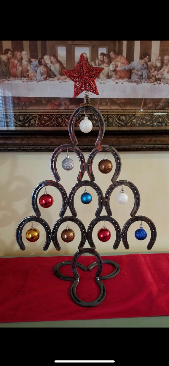Horseshoe Christmas Tree - Etsy