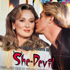 Vintage Film Art She Devil 1990 Authentic Movie Poster - Etsy