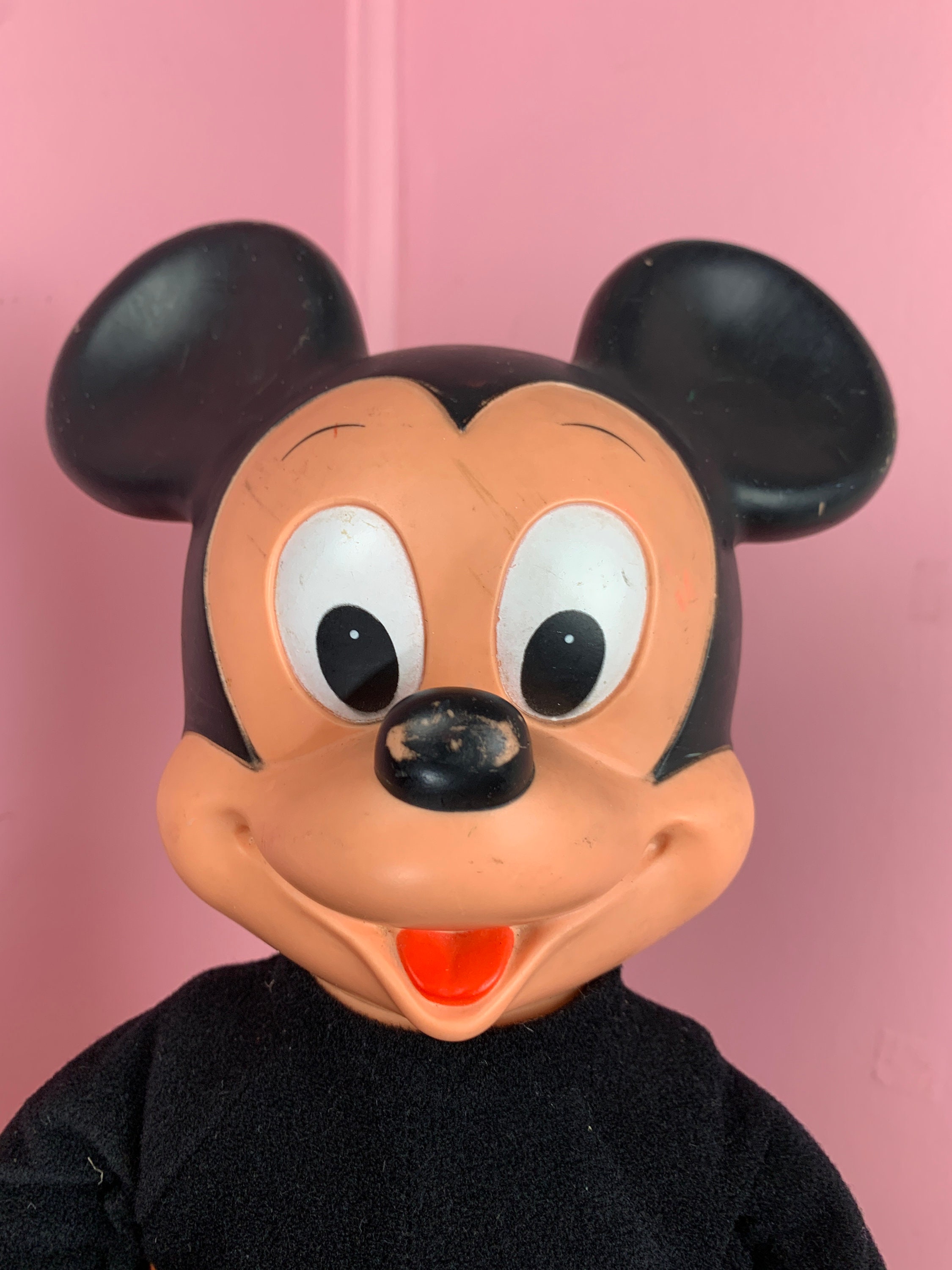 Vintage / Antique Toy Marching Mickey Mouse Doll - Etsy