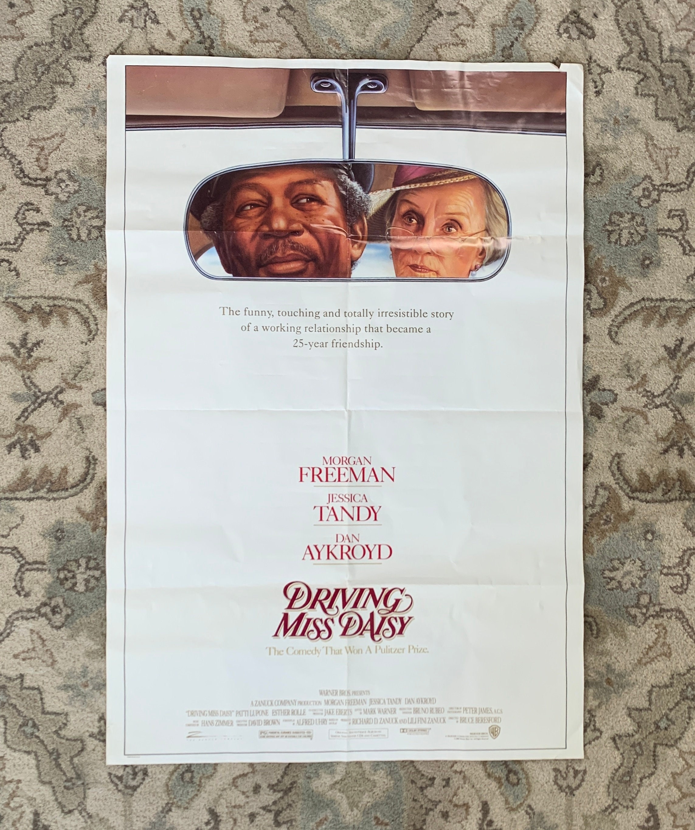 Morgan Freeman Driving Miss Daisy Poster