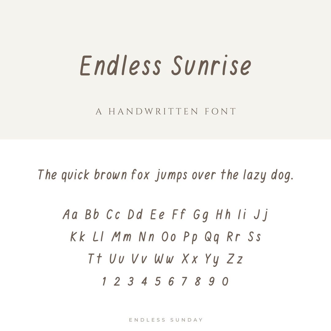 Italic Handwritten Font Bundle Regular Bold for Digital Planners Notes ...