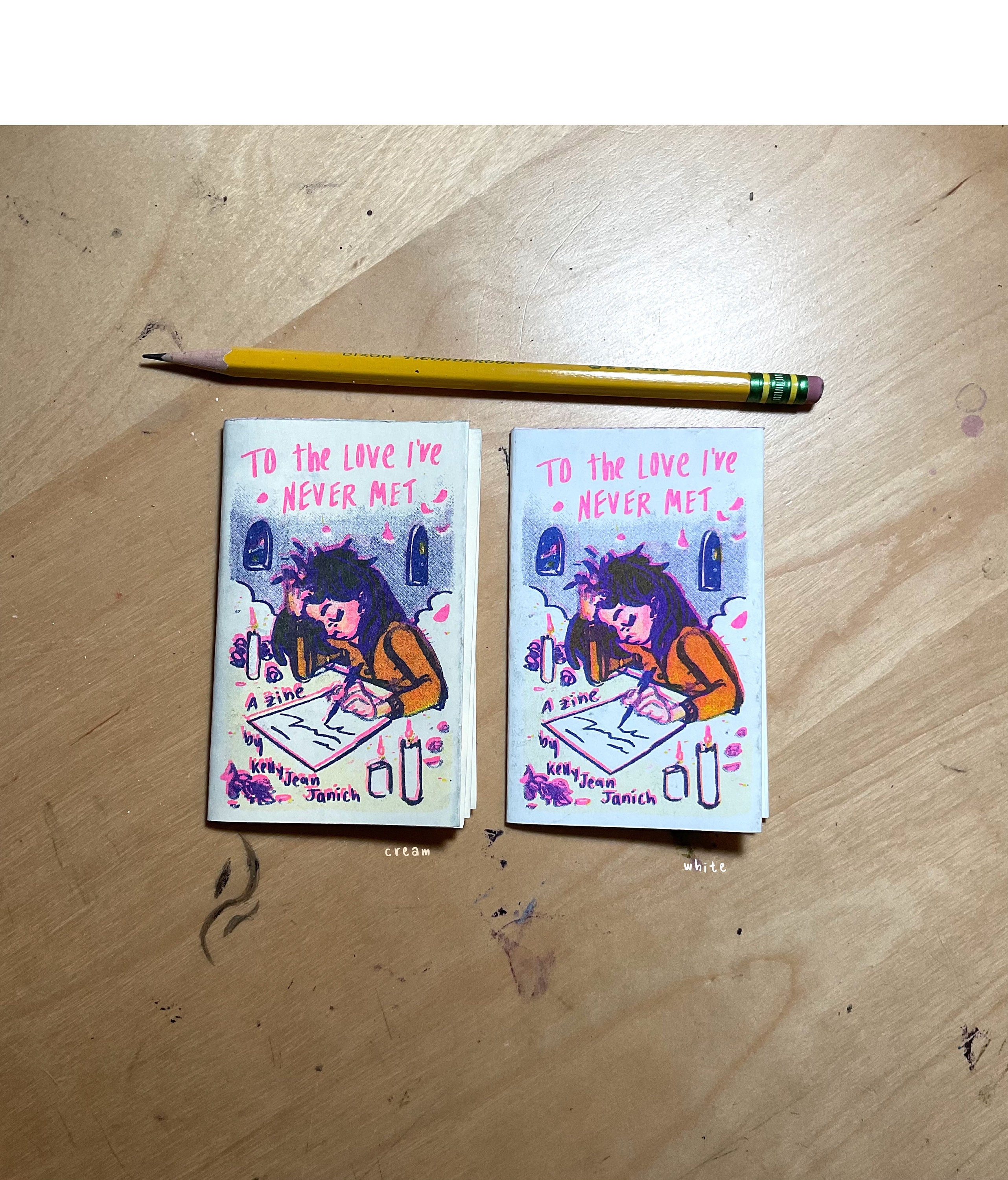 To the Love I've Never Met 8pg Risograph Zine - Etsy