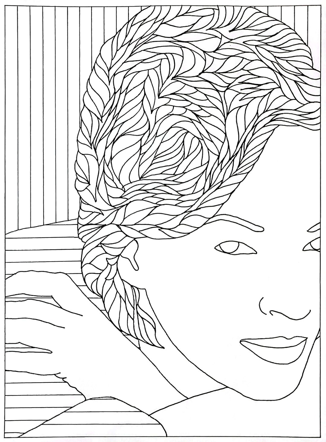 Digital Printable Coloring Page 2024078 - Etsy