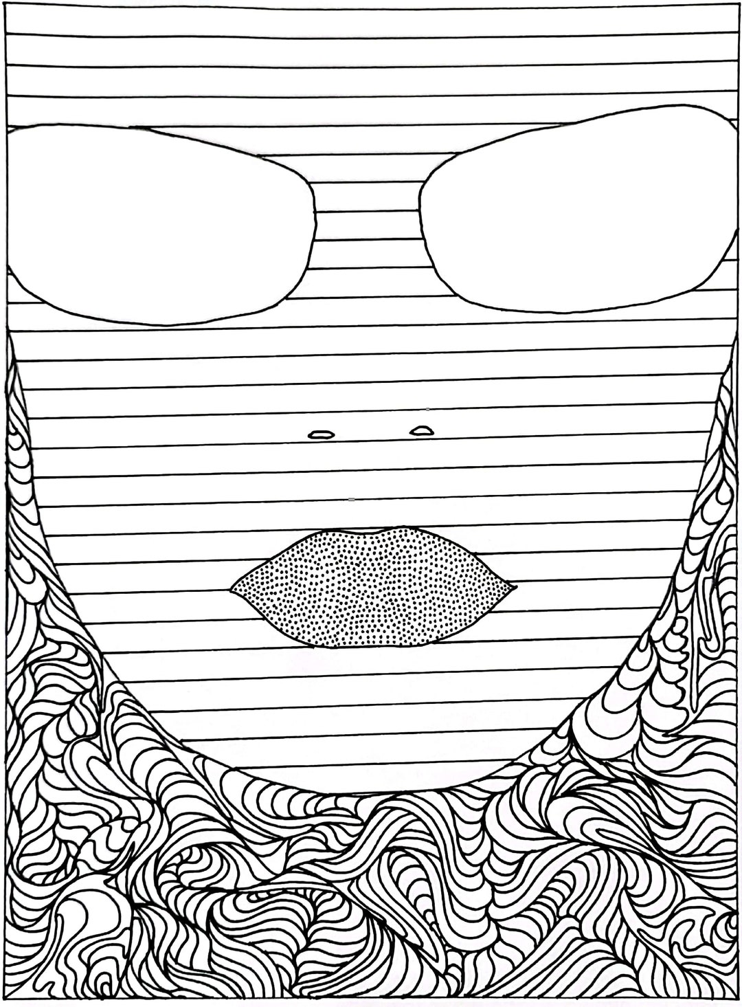 Digital Printable Coloring Page 2024008 - Etsy
