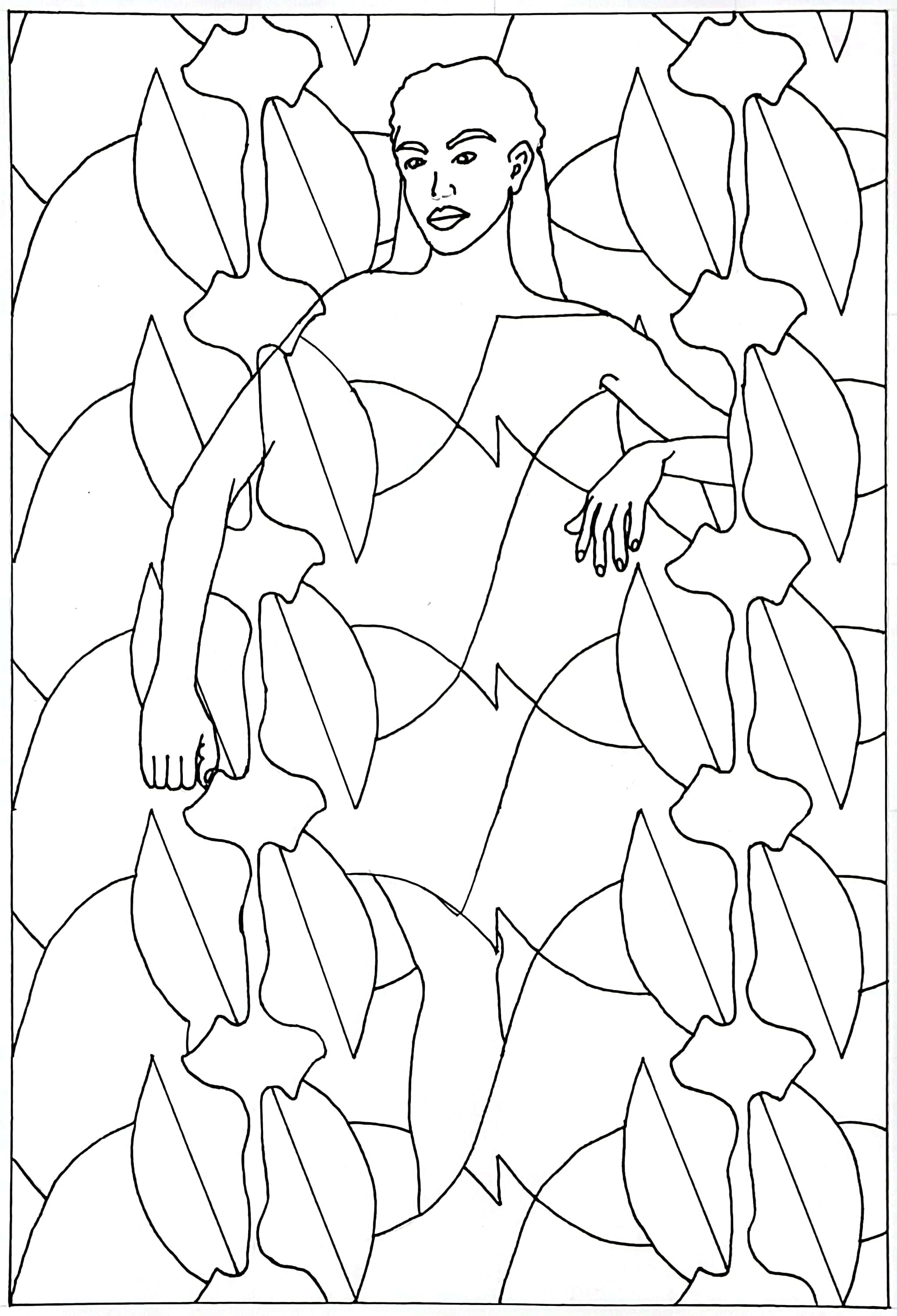 Digital Printable Coloring Page 2024066 - Etsy
