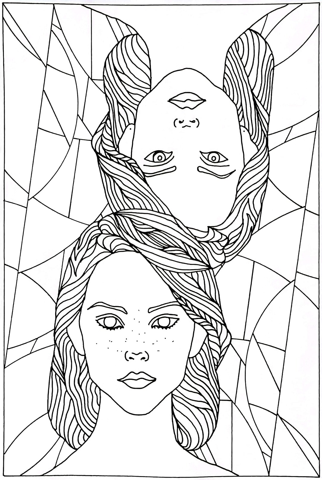Digital Printable Coloring Page 2024128 Etsy
