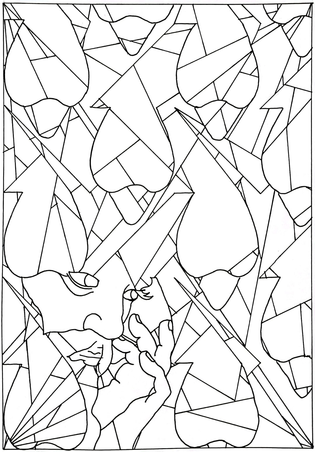 Digital Printable Coloring Page 2024119 - Etsy