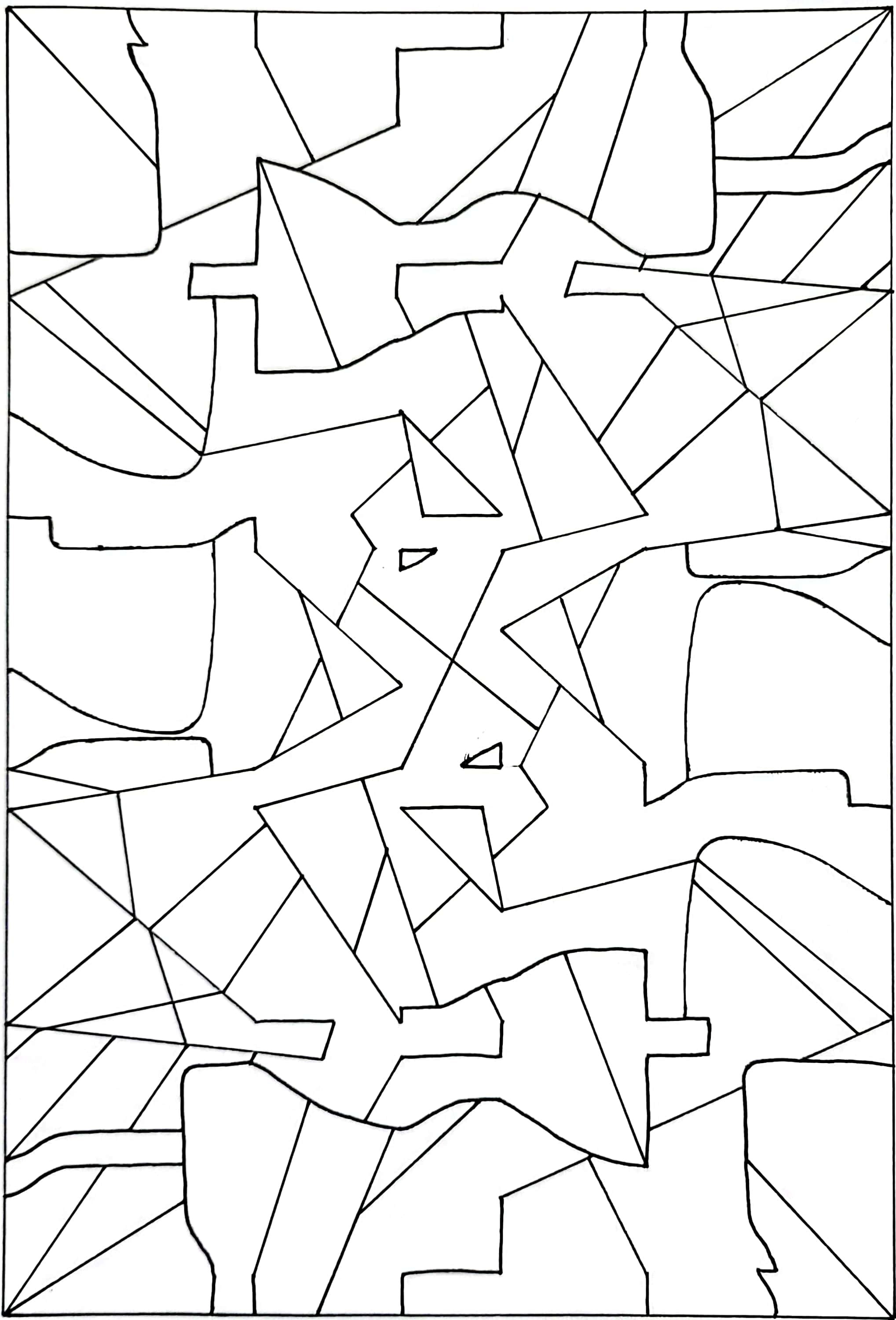 Digital Printable Coloring Page 2024034 - Etsy