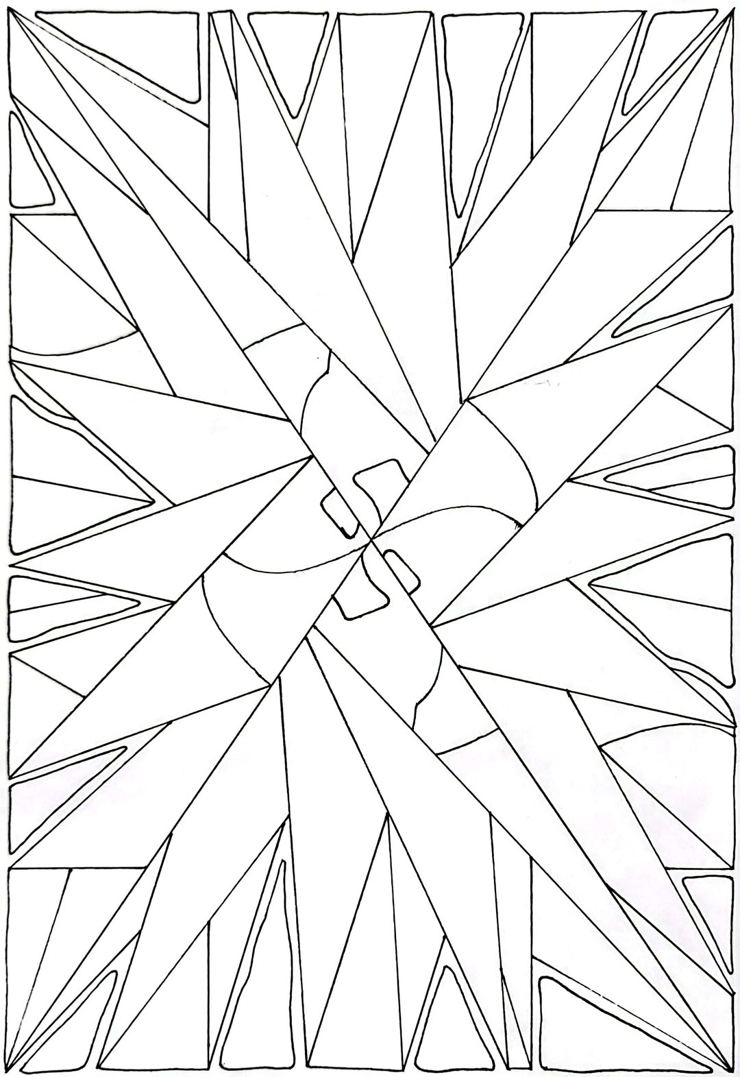 Digital Printable Coloring Page 2024042 - Etsy