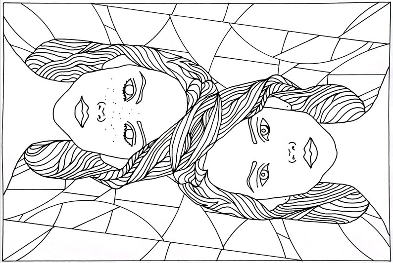 Digital Printable Coloring Page 2024128 - Etsy