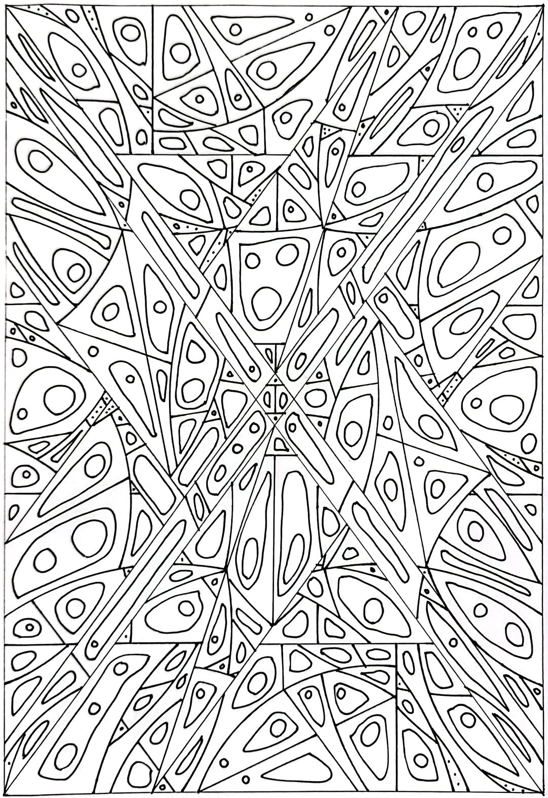 Digital Printable Coloring Page 2024040 - Etsy