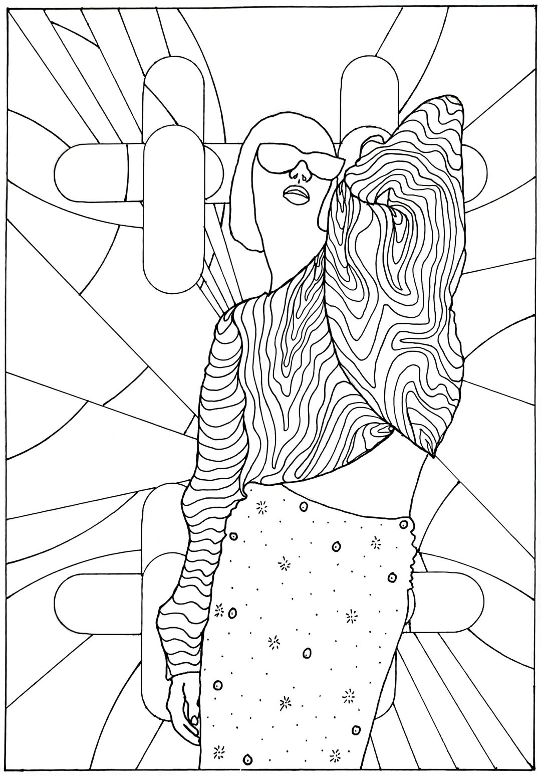 Digital Printable Coloring Page 2024065 - Etsy