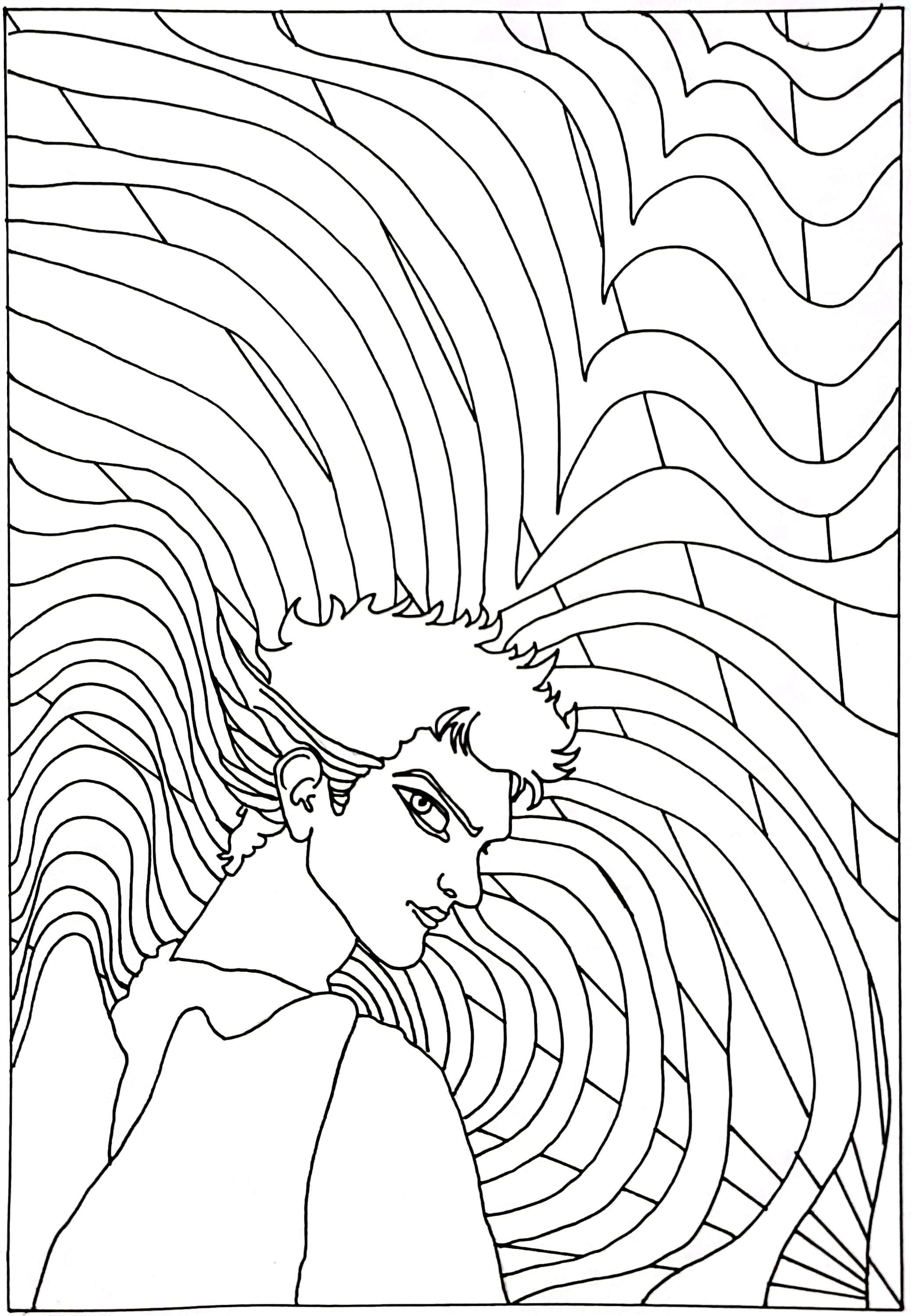 Digital Printable Coloring Page 2024120 - Etsy