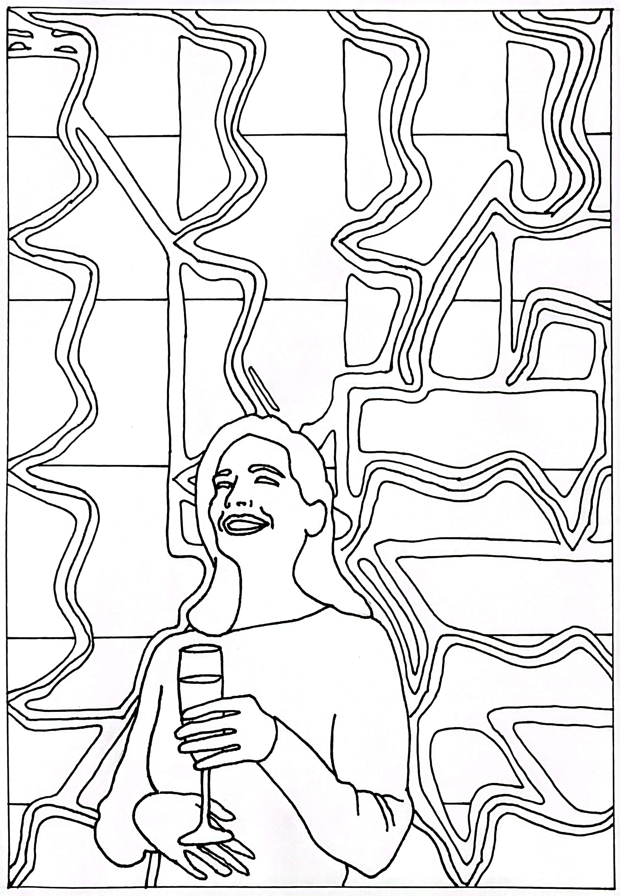 Digital Printable Coloring Page 2024088 - Etsy