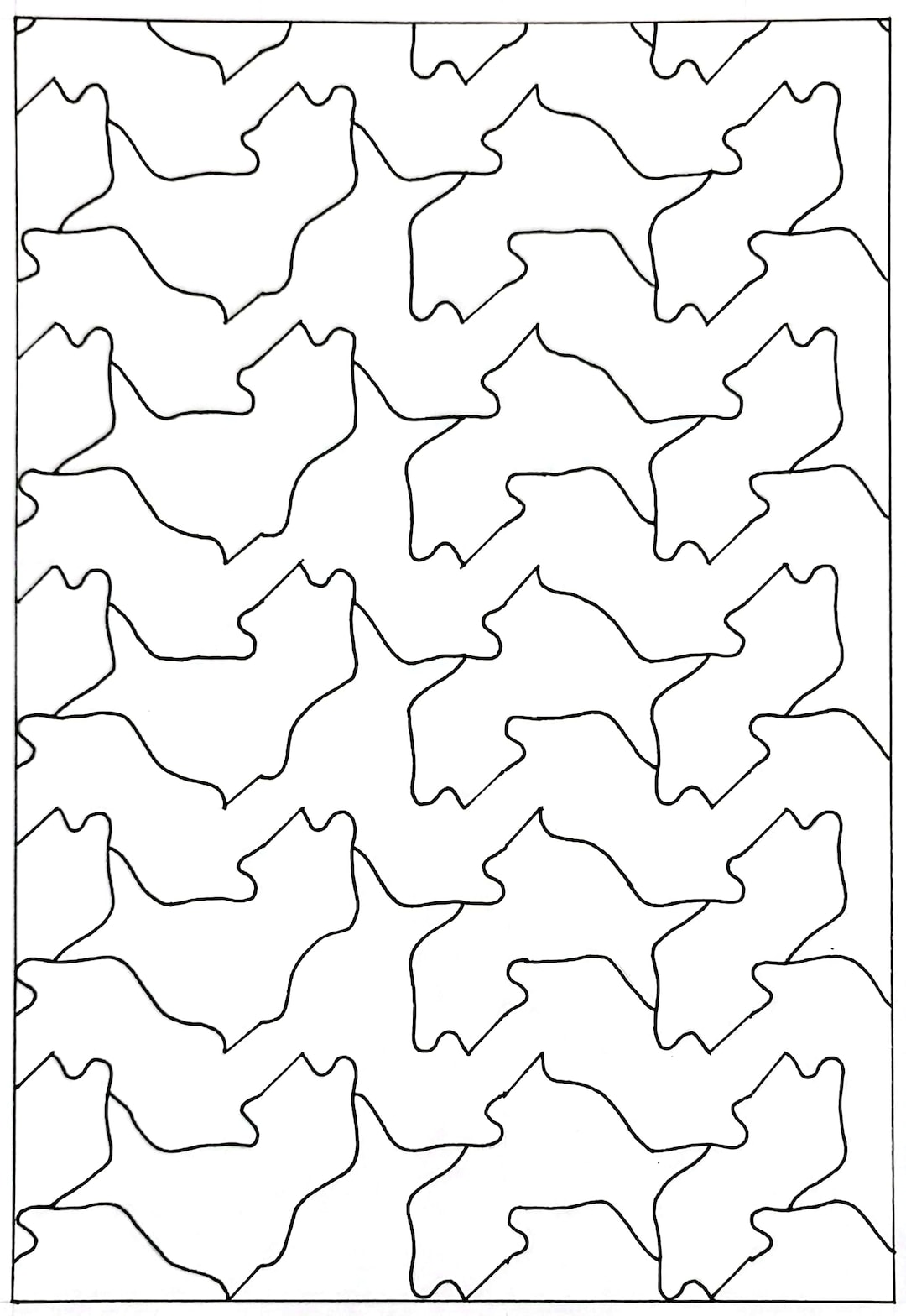 Digital Printable Coloring Page 2024075 - Etsy