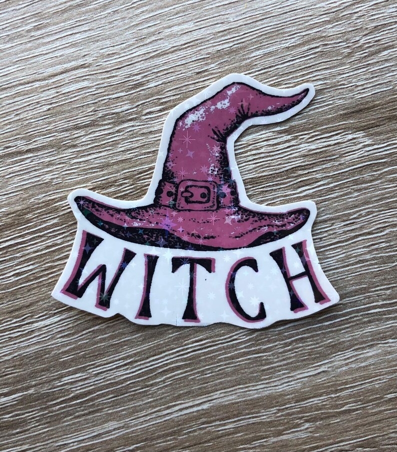 Wicked Witch Hat Stickers, Glinda Sticker, Elphaba Sticker, Wicked ...